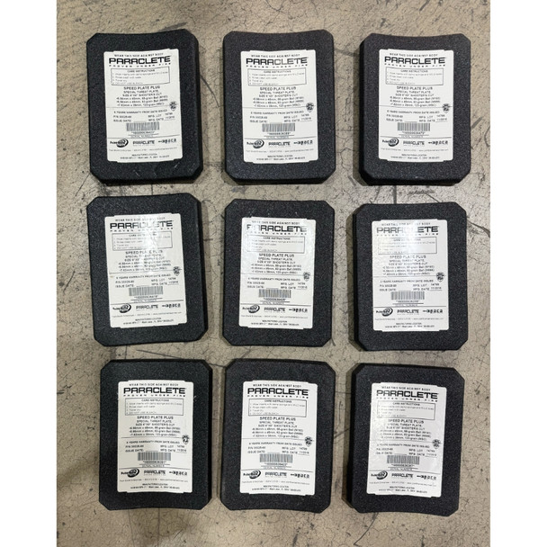 Paraclete Speed Plate Plus 6x8 Special Threat Plate, Police Trade ...