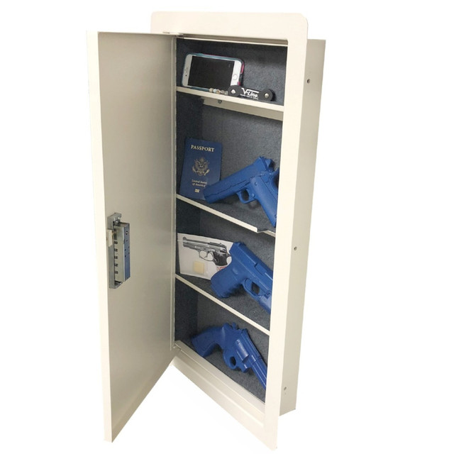 V-Line Quick Vault XL In-Wall Handgun Safe On Sale - Best Price | BOTACH