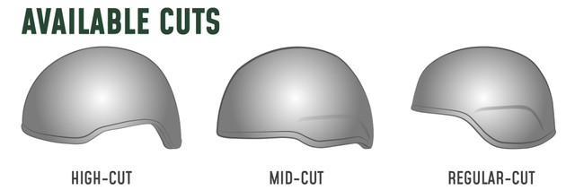 ArmorSource AIRE II High-Cut Ballistic Helmets with AIRELOCK Liner - Botach