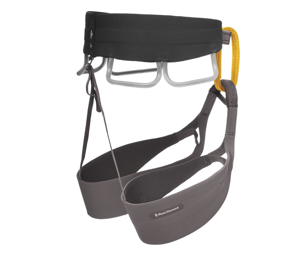 Black Diamond Men's Solution Slate/Black Harness On Sale - Best Price ...