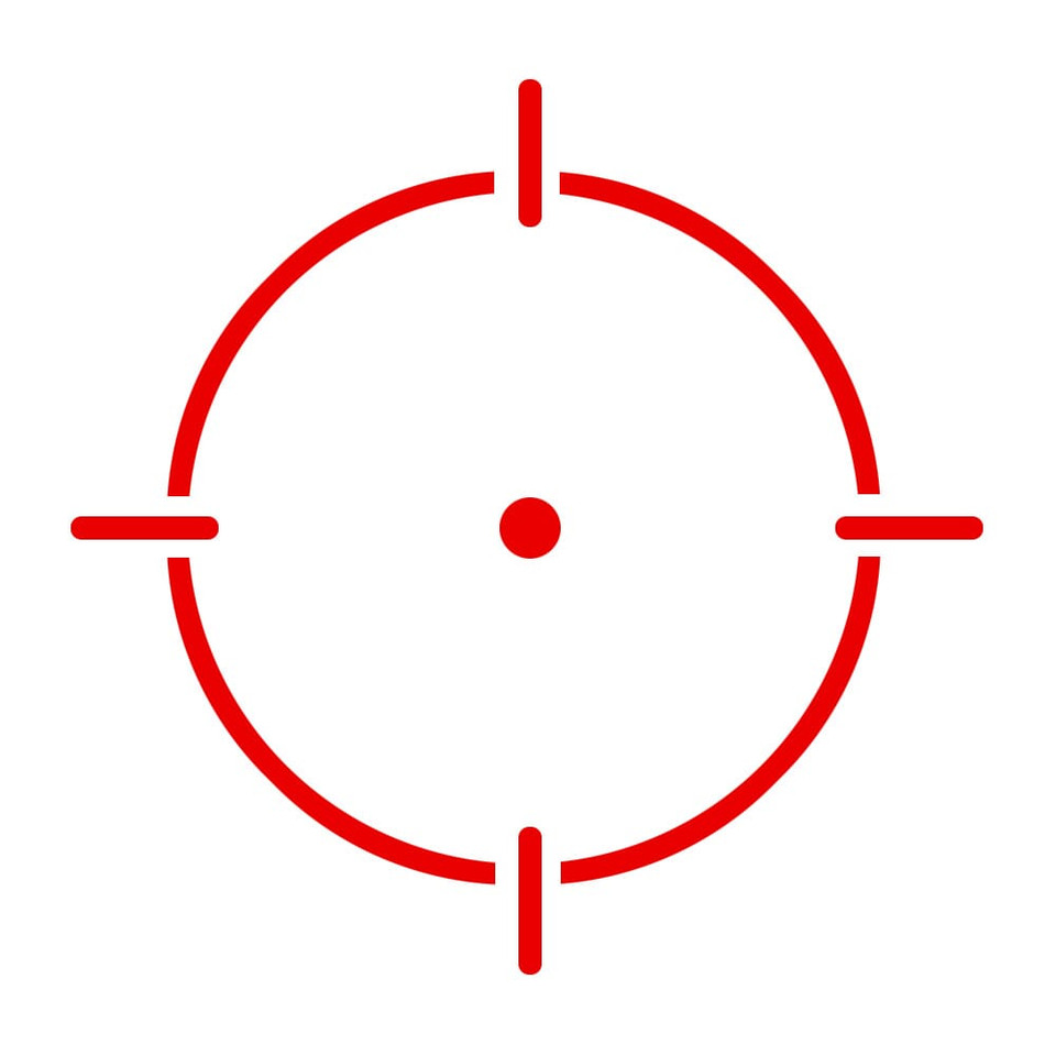 Holosun EPS MRS Multiple Reticle Reflex Sights 32MOA Circle & 2MOA Red ...