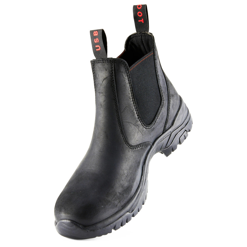 Vanish Shiny Chelsea Black Boots