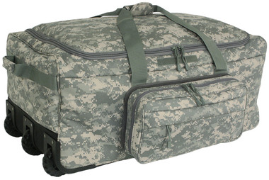 Code Alpha Army Digital Camo Deployment/Container Bag w/ Tri-Wheel On ...