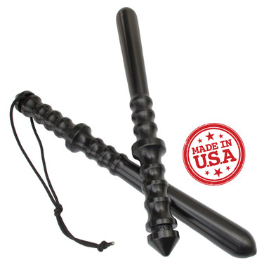 BattleSteel Solid Polyolefin Baton Jabbing Pommel & Stricking Tip On ...