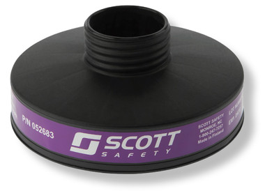 Scott Safety P100 Reusable Respirator Combination 40mm Cartridge/Filter ...