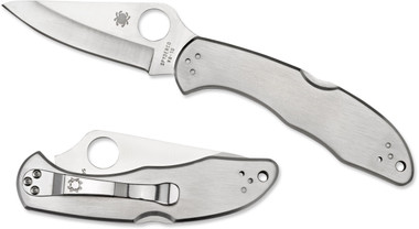 Spyderco C11P Delica 4 Folding Knife 3" Plain Edge On Sale - Best Price ...