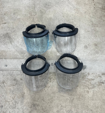 Lot of 4pc Riot Face Shield, Police Trade On Sale - Best Price | BOTACH