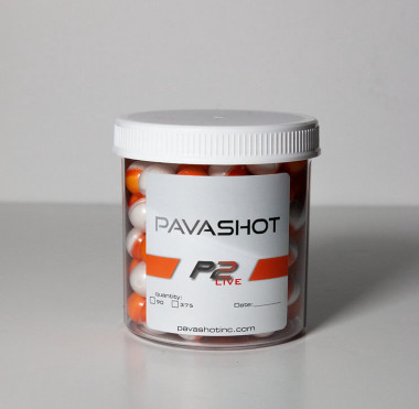 Pavashot .68 Caliber Pavaballs 2% PAVA Less Lethal Rounds / Case of 375 ...