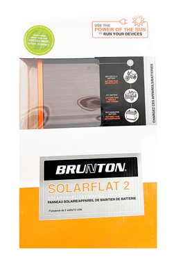 Brunton SolarFlat 2 Watt / 12 Volt Amorhous Solar Panels On Sale - Best ...