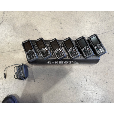 Lot of 6pc Sonim Rugged Mobile Phones w/ Charging Station, Police Trade