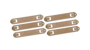 BLACKHAWK 38C306CT SPEED CLIPS, (SIX-PACK #3), COLOR COYOTE TAN, SIZE - 3IN