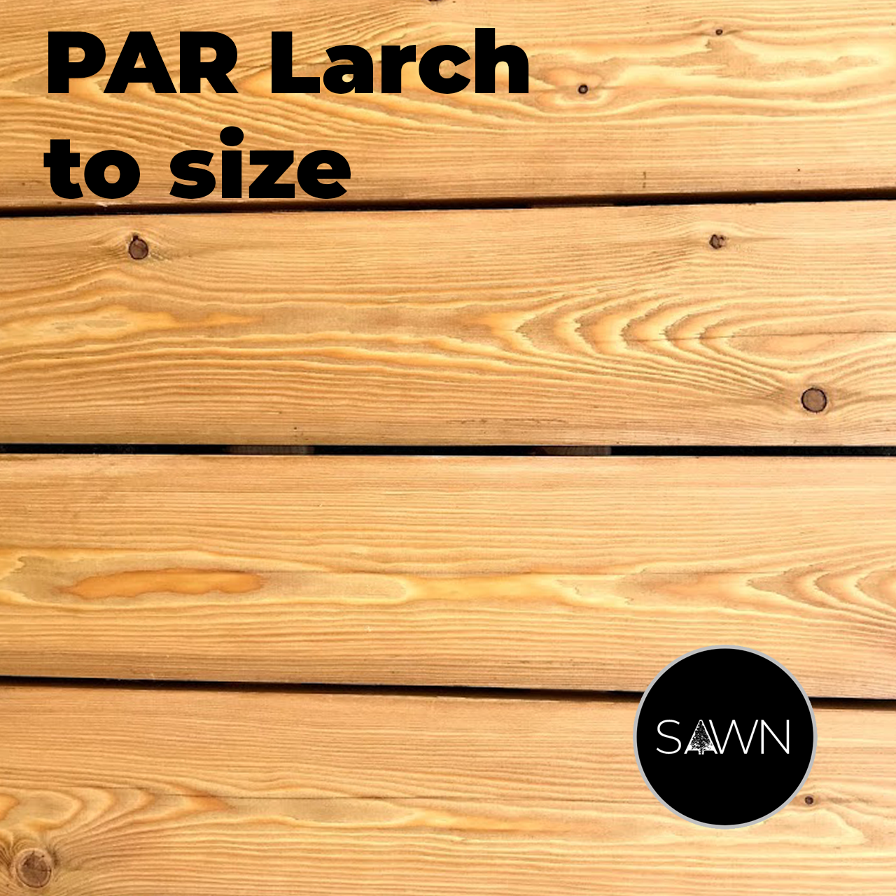 1.8m Larch Planed to size Elevate your outdoor projects