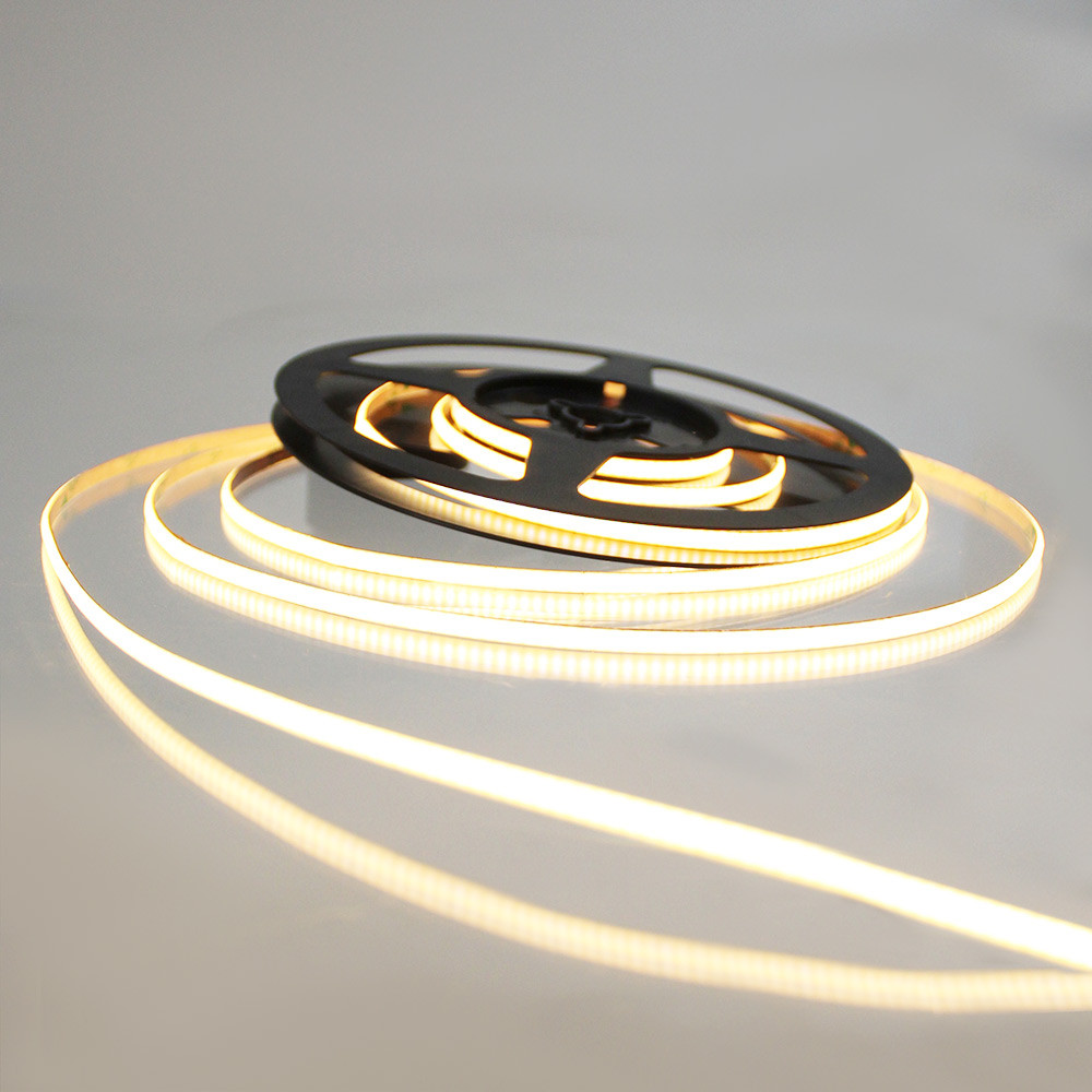 Pro Series Micro Slimline Spot Free COB Continuous LED Tape, 24V, 10Wp ...