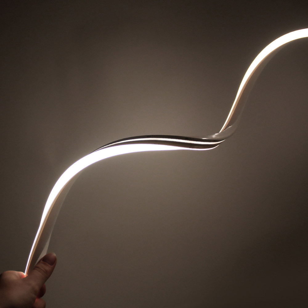 Maxi Horizontal Bend 12x17mm LED Neon Flex, Warm White 3000K, 10 Metre ...