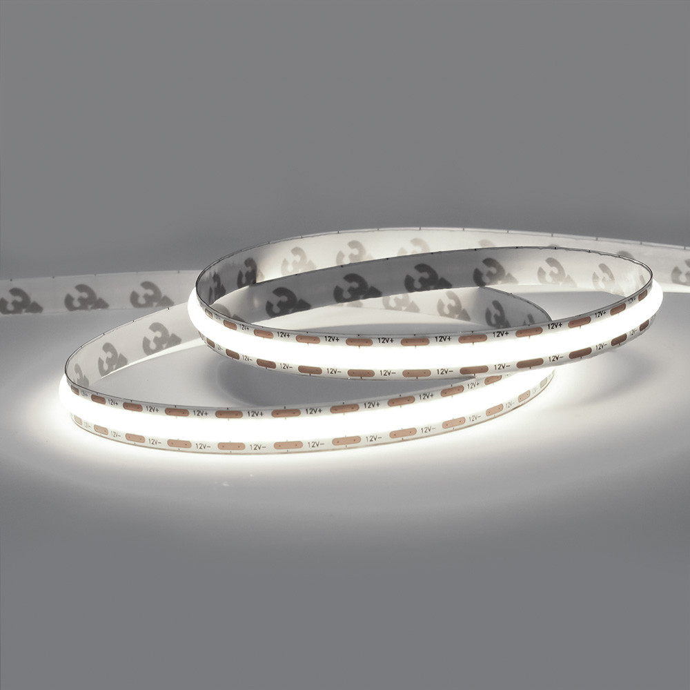 Professional Series COB Continuous LED Tape, 9w p/m, 6500K CRI>90, 2.5 ...