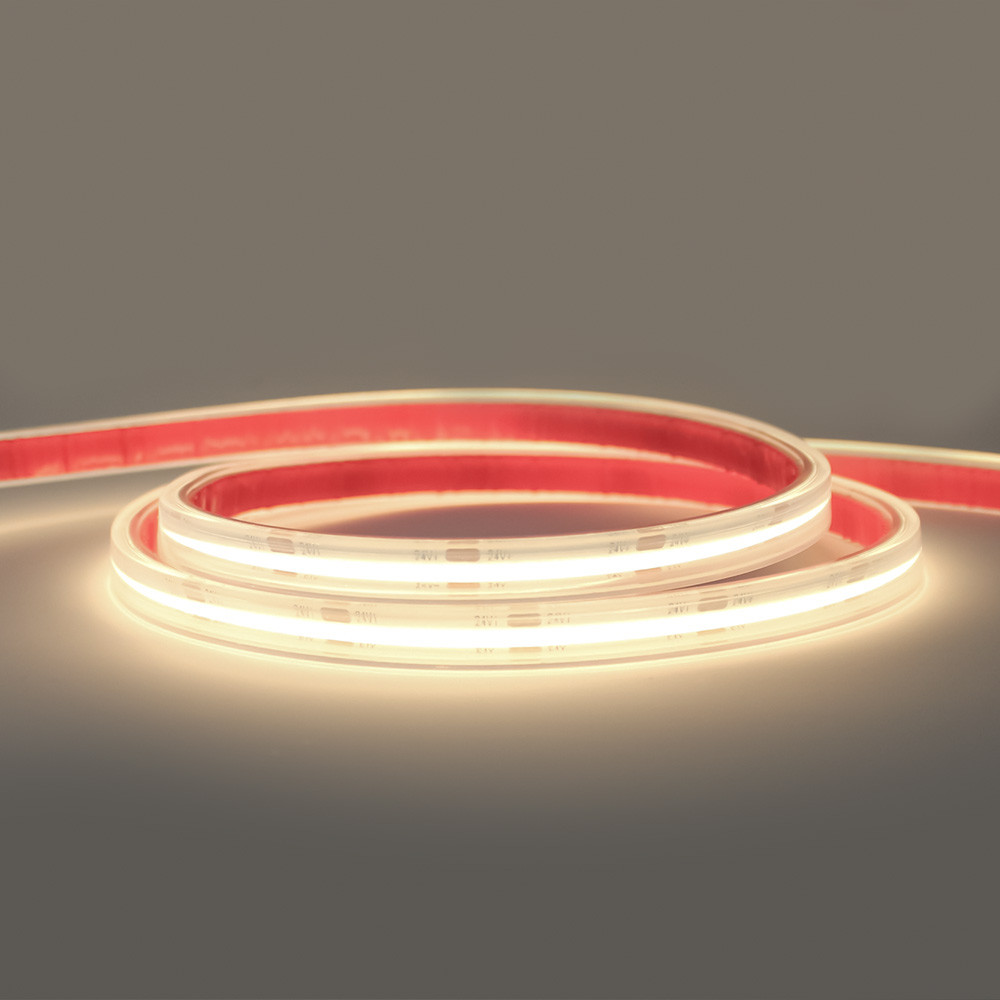 Professional Series COB Continuous LED Tape, 11.2w p/m, 3000K CRI>90 ...
