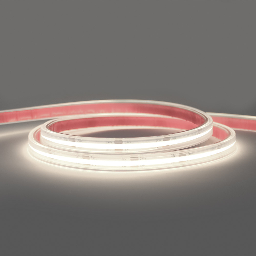 Professional Series COB Continuous LED Tape, 11.2w p/m, 4000K CRI>90 ...