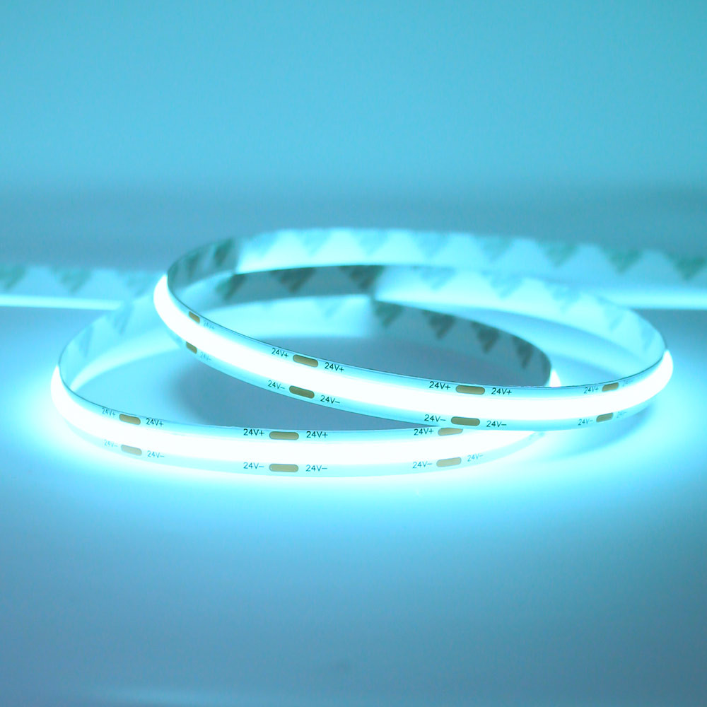 Professional Series COB Continuous LED Tape, 11.2w p/m, Blue, 5 Metre ...