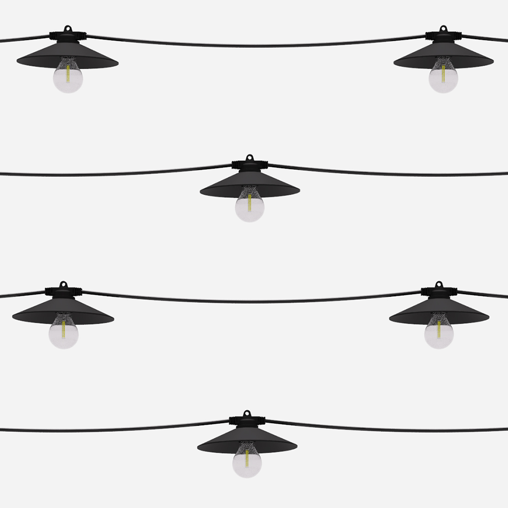 15 Metre Pro Series Shaded Festoon String | Tagra