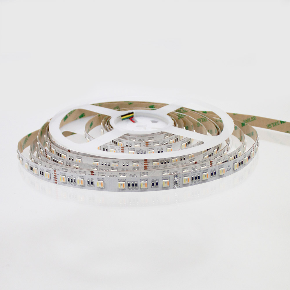 RGB+CCT (2400K-6500K) LED Tape, 24V, 60 LED (5 Metre Reel) - Tagra Lighting