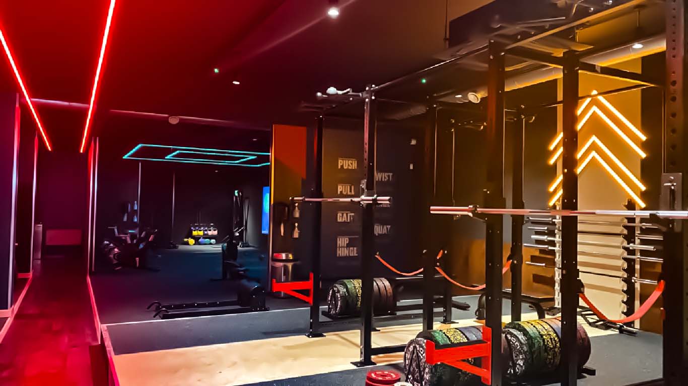 Jetts Gym Brixton - Tagra Lighting