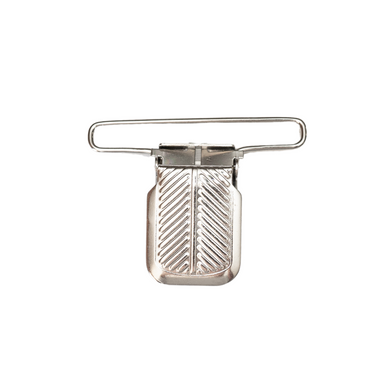 Chromed Stainless Steel Design Clip: Choose SIZE ONE GRIP. 1" x 1 ...