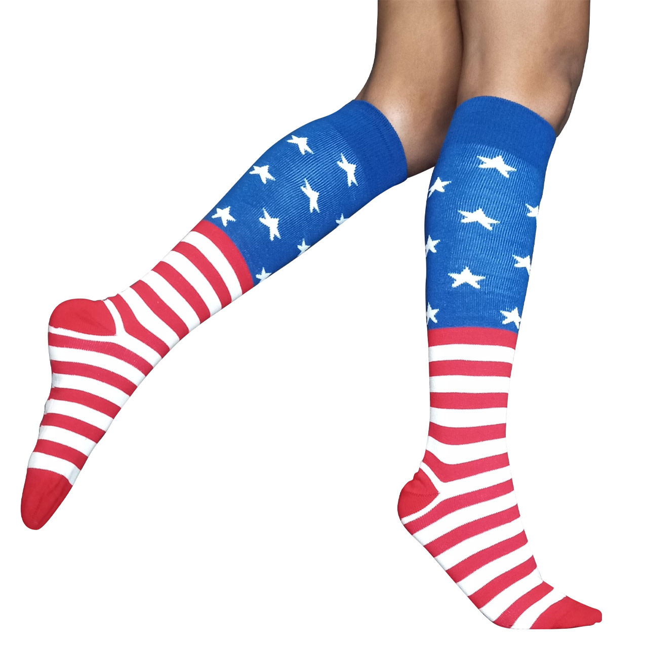 Patriotic Socks - Red/White/Blue