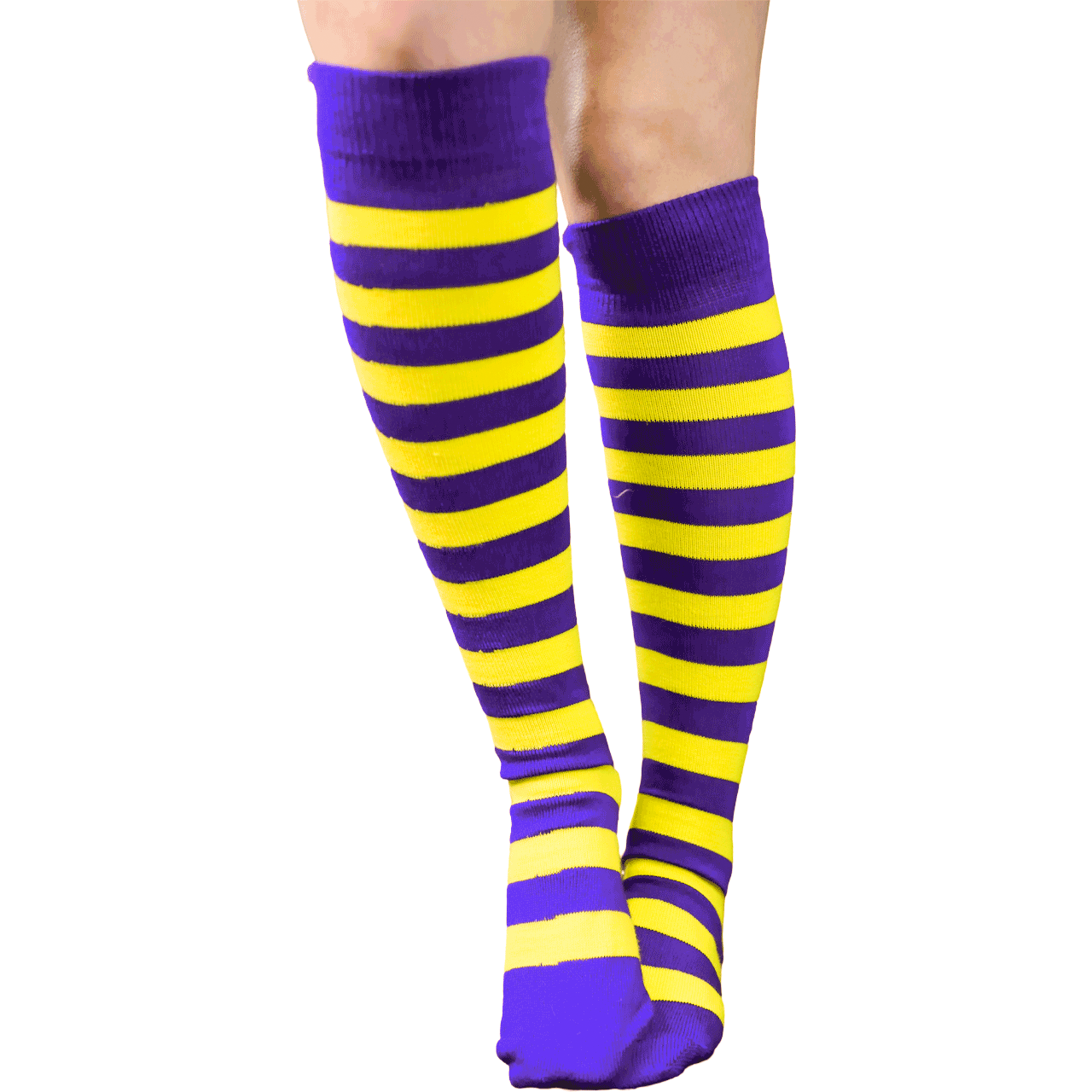 Striped Knee High Socks