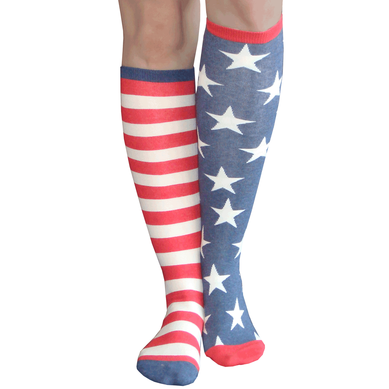 Vintage Flag Knee High Socks