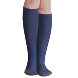 Royal Blue Knee High Boot Socks