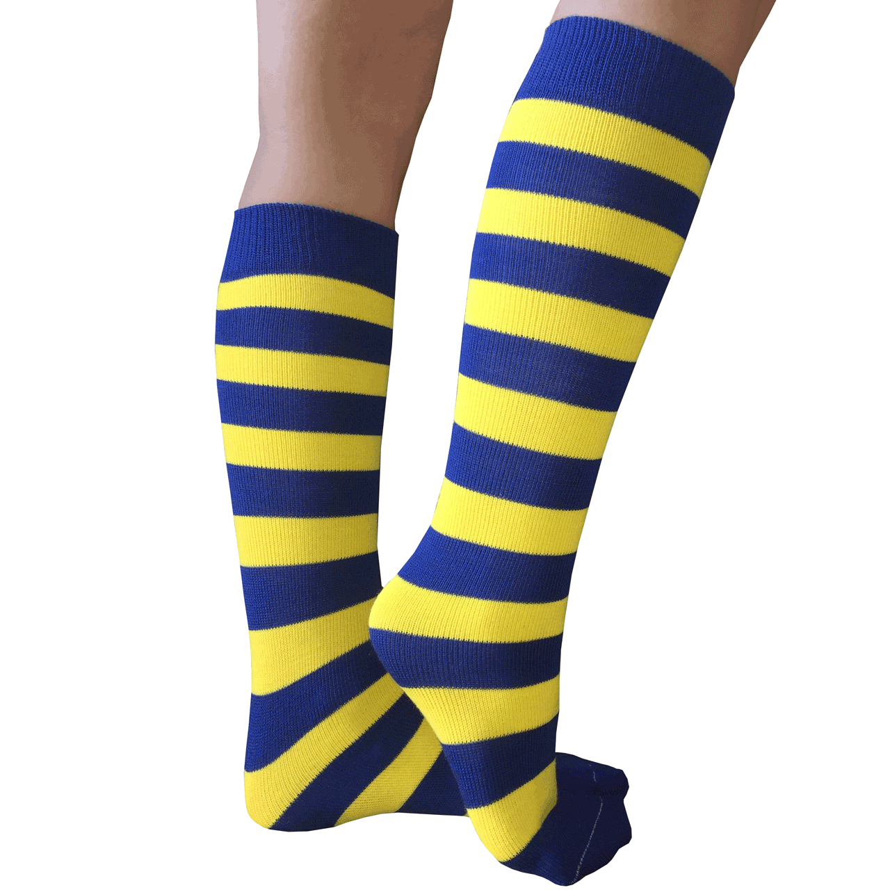 Yellow Knee High Socks - Made in USA
