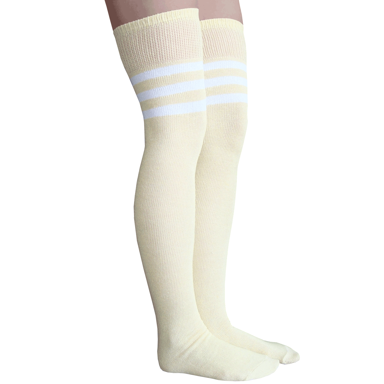 Yellow Knee High Socks - Made in USA