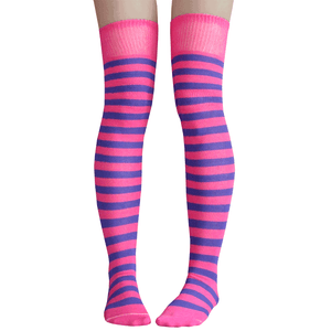 Pink Knee High Socks - Made in USA