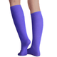 Thin Solid Purple Knee High Socks
