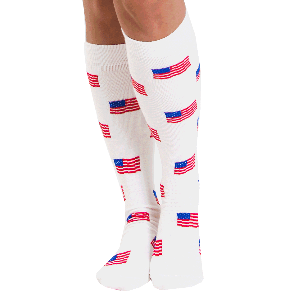 American Flag Socks