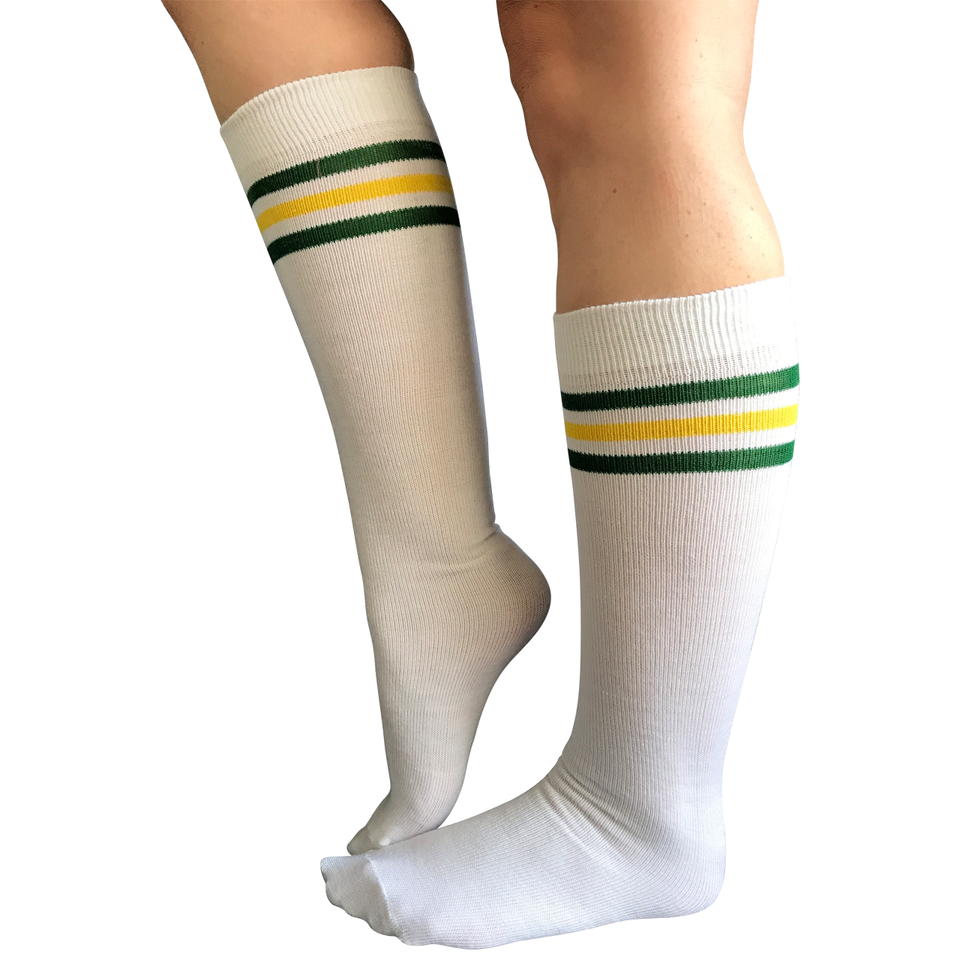 Striped Tube Knee Socks
