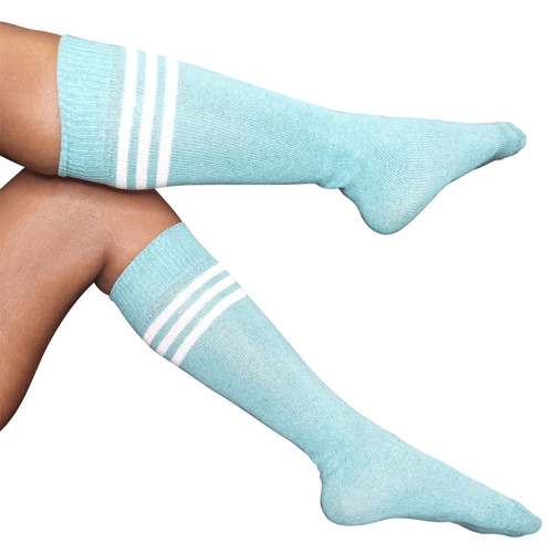 Mint Green Tube Socks