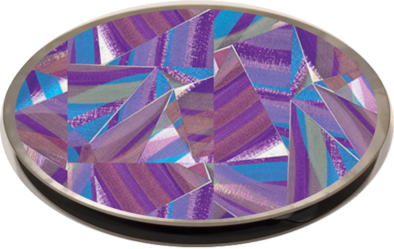 TMS Micro™ Purple Mosaic | Off-Ice Spinner TMS Micro™ The Mad Spinner ...