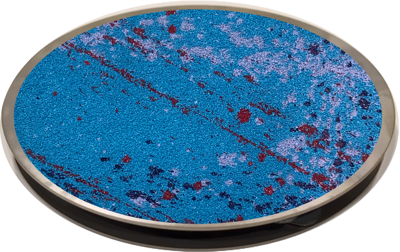 TMS Micro Sky Blue Splatter | Figure Skating Spinner