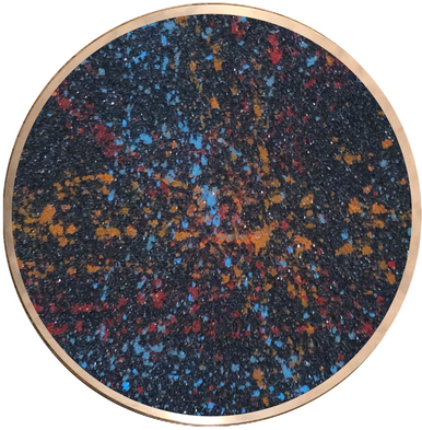 TMS Ultimate Plus™ Black Splatter | Figure Skating Spinner