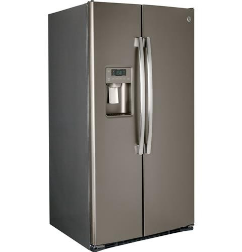 GSS25GMPES GE® 25.3 CU. FT. SIDE-BY-SIDE REFRIGERATOR - Manteo ...