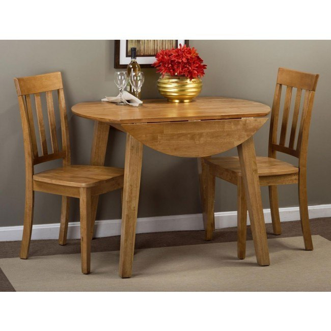 Simplicity 352 Honey Dropleaf Dining Set - Manteo Furniture & Appliance