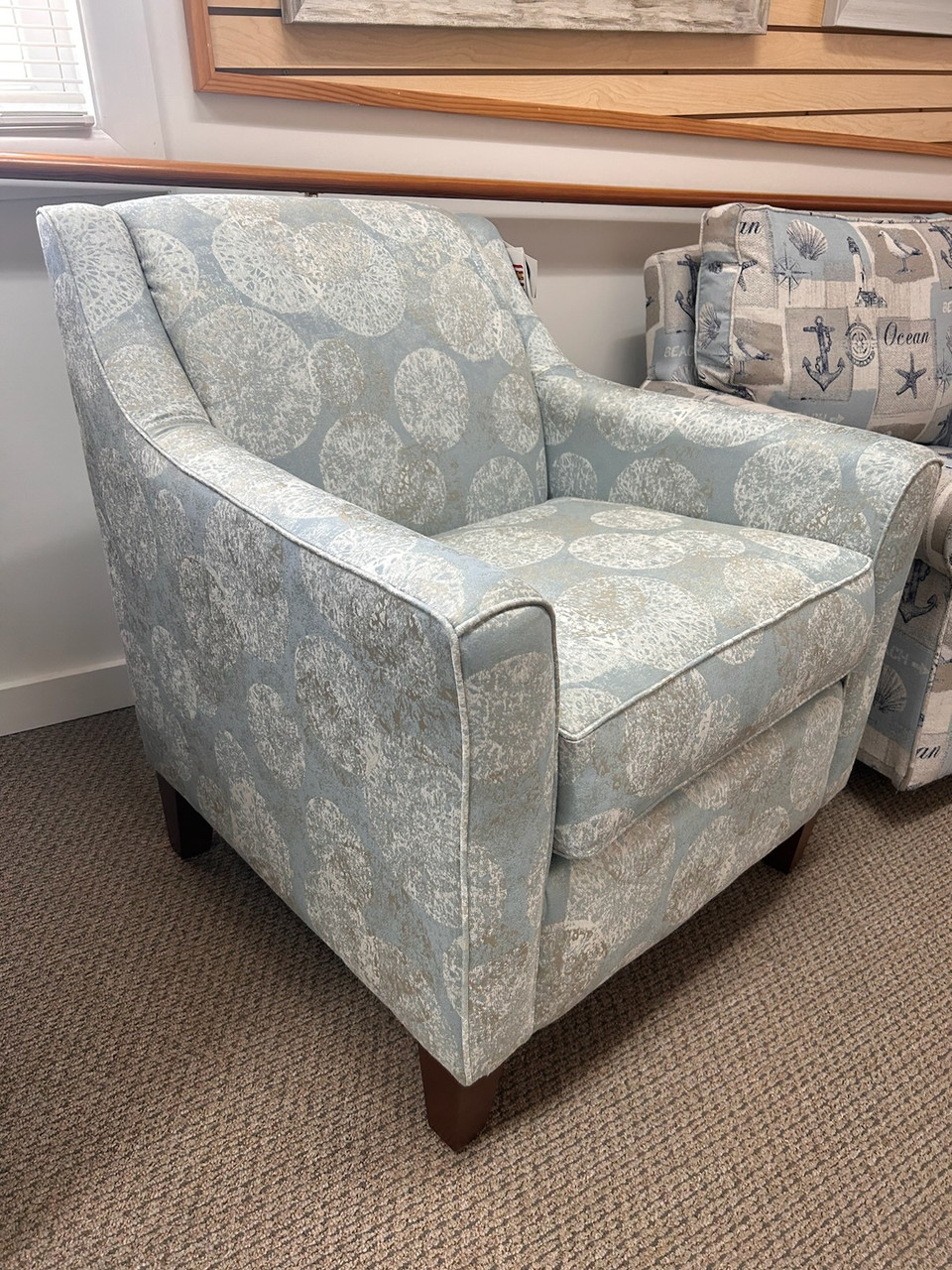 C102 Chair in Rounder Spa - Manteo Furniture & Appliance