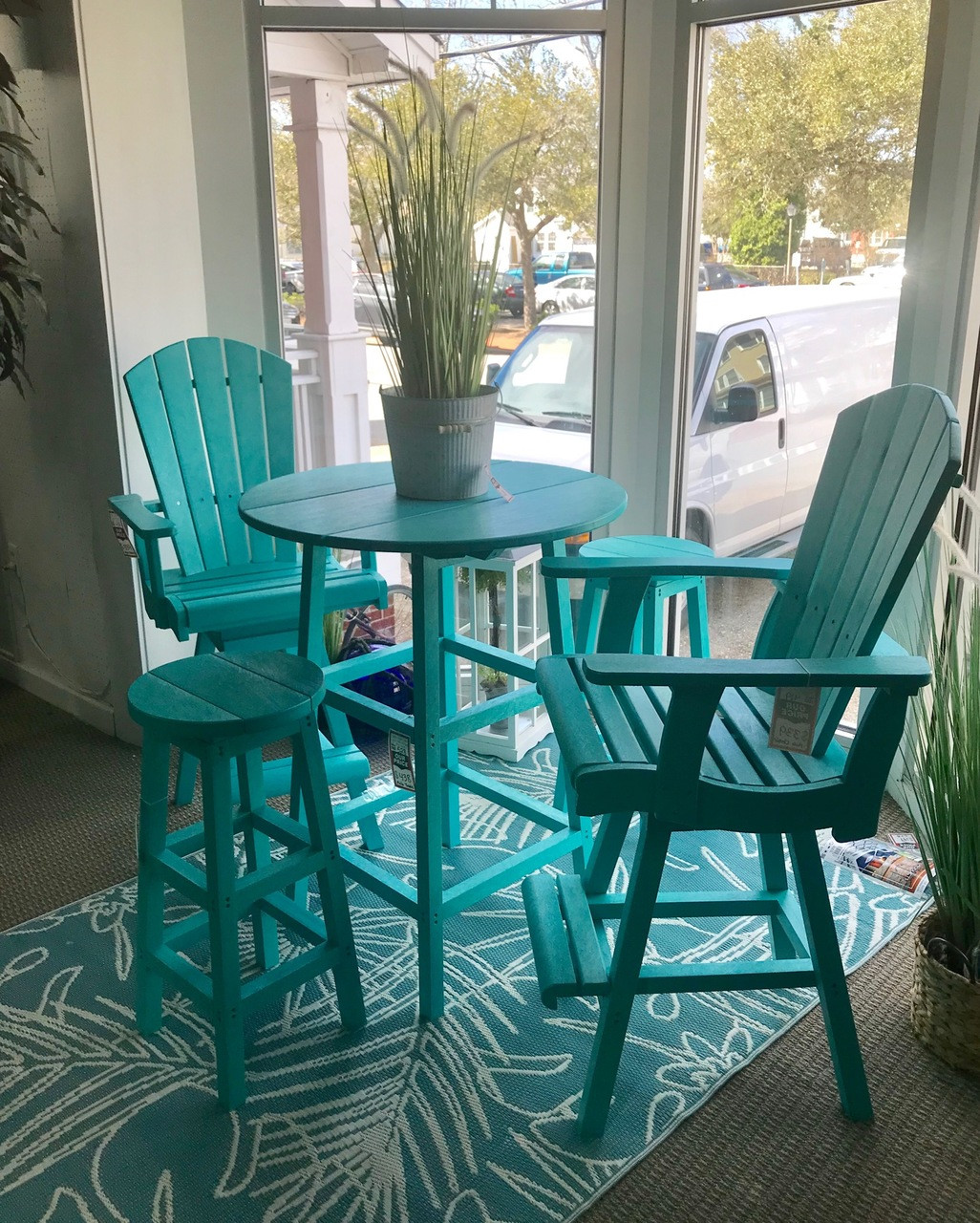 Turquoise Pub Set - Manteo Furniture & Appliance