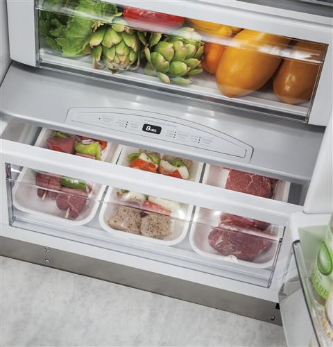 ZISS480NNSS MONOGRAM 48" SMART BUILT-IN SIDE-BY-SIDE REFRIGERATOR ...