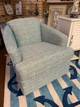 40SW Swivel Chair - Nuts Teal - Manteo Furniture & Appliance