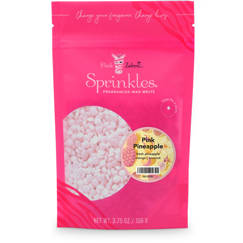Pink Pineapple Bag Sprinkles - Pink Zebra Home