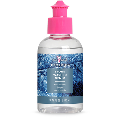 Stone Washed Denim Diffuser Oil - Pink Zebra Home