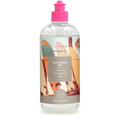 California Boy 16 fl. oz. Diffuser Oil - Pink Zebra Home