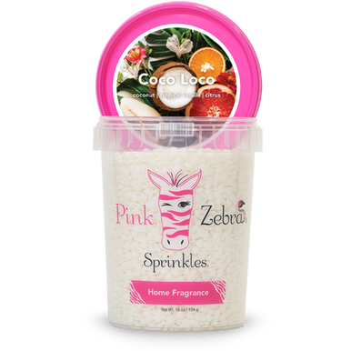 Coco Loco Carton Sprinkles - Pink Zebra Home